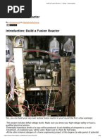 DIY Fusion Reactor Model Guide | PDF | Nuclear Fusion | Fusion Power