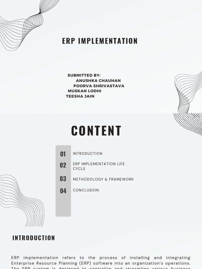 ERP Implementation Methodology Guide | PDF | Software Development Process | Enterprise Resource ...