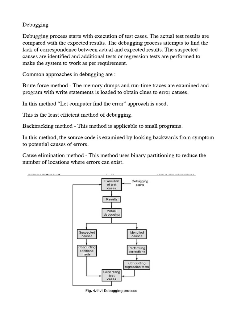 Unit5.1 | PDF | Debugging | Software