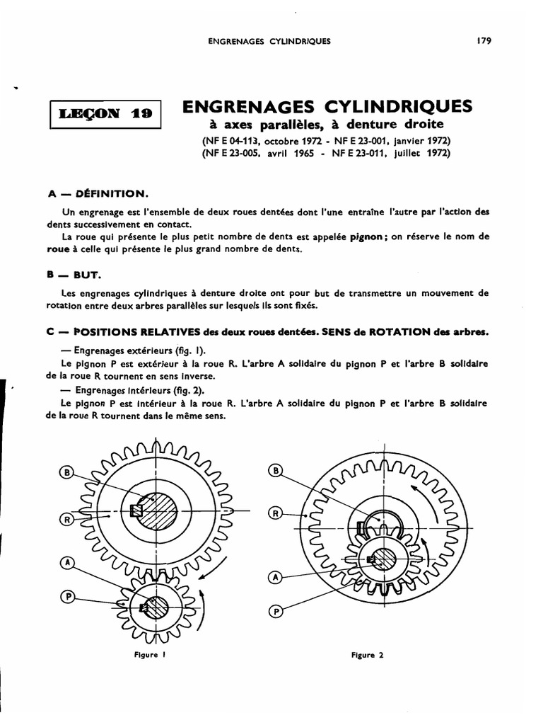 Cours de Dessin Industriel Chapitre 19 Au Chapitre 21 | PDF