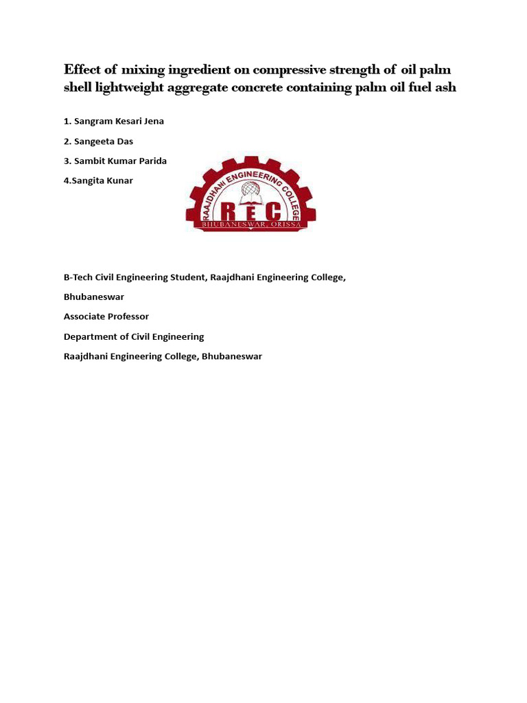 Minor Project @sangy | PDF | Concrete | Cement