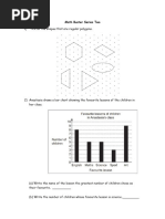 Standard 1 Mathematics 100 Questions | PDF | Shape | Rectangle