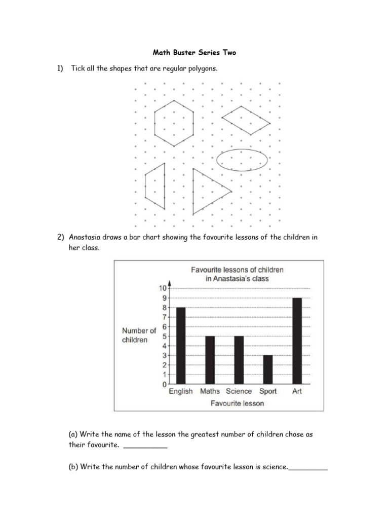 Math Buster Series 2 | PDF | Polytopes | Geometric Shapes