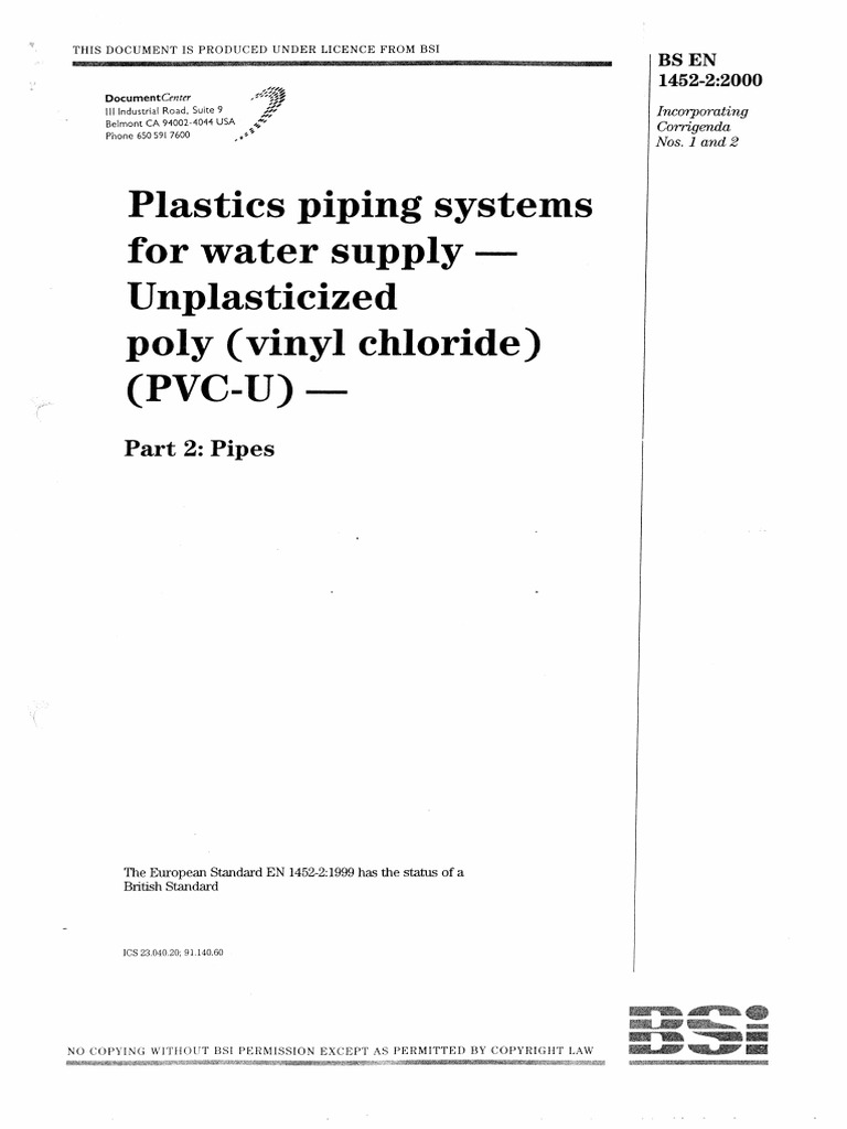 BS en 1452 | PDF