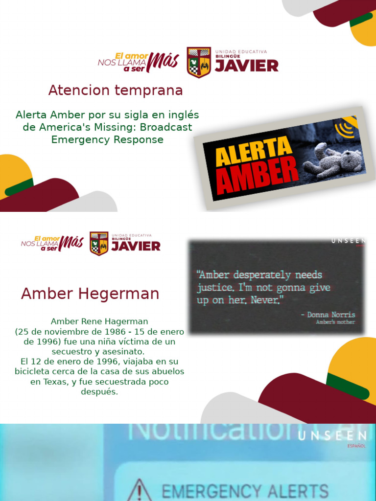 Alerta Amber | PDF
