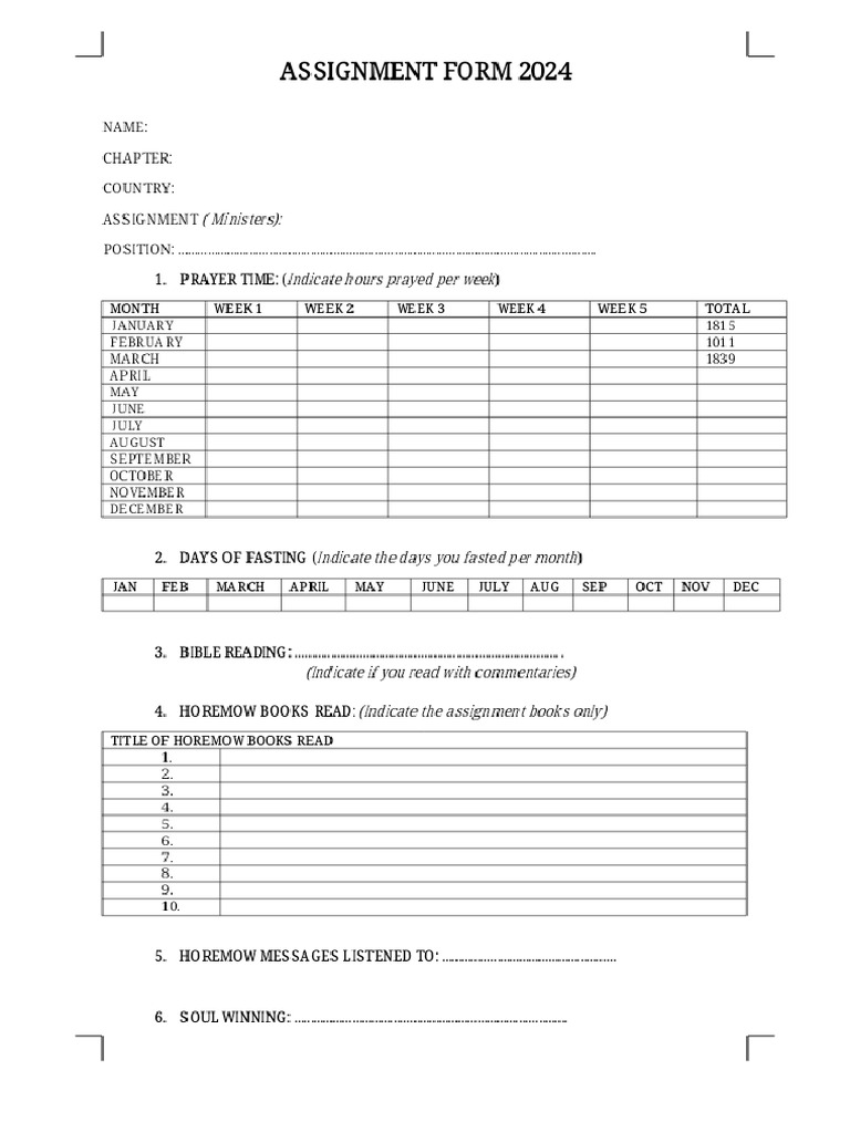 Assignment Form Original Phoenix | PDF