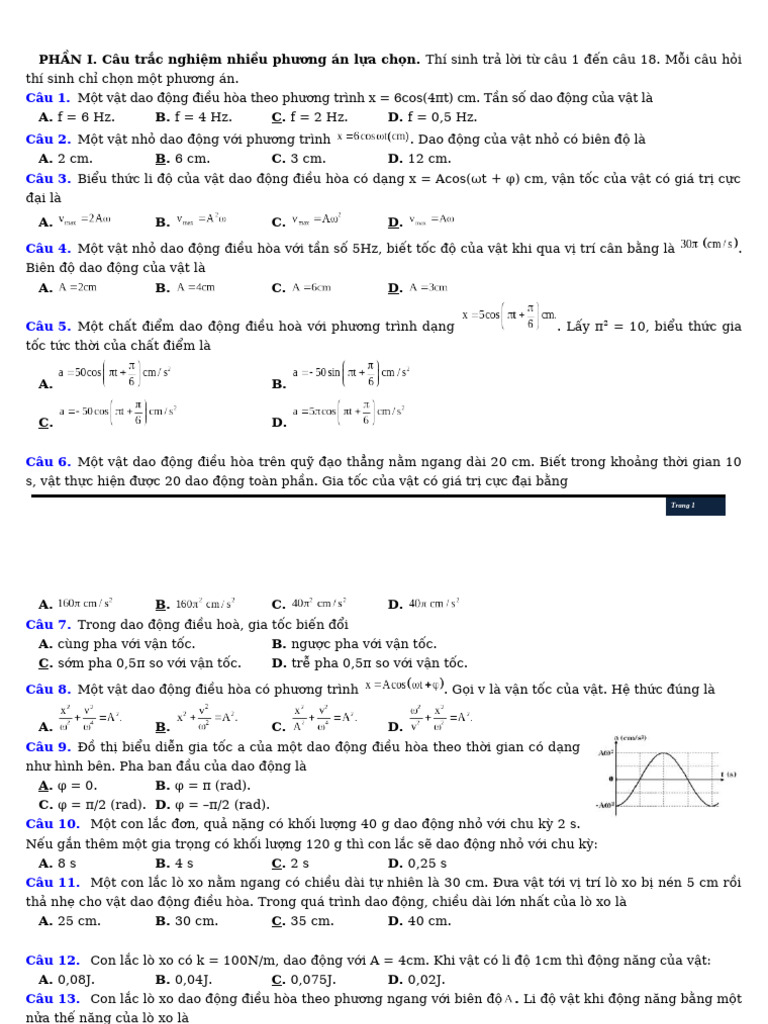 VL11 - GHK1 - Form M I | PDF