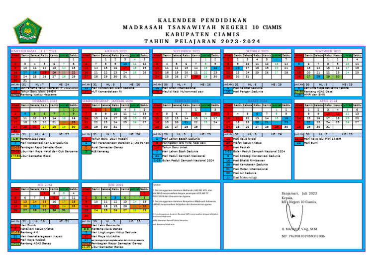 KALDIK 2023-2024 Edit Adiwiyata Fix | PDF
