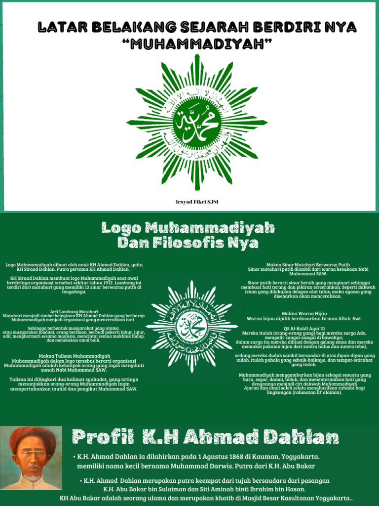 Sejarah Muhammadiyah 2 | PDF | Karier & Perkembangan | Agama ...