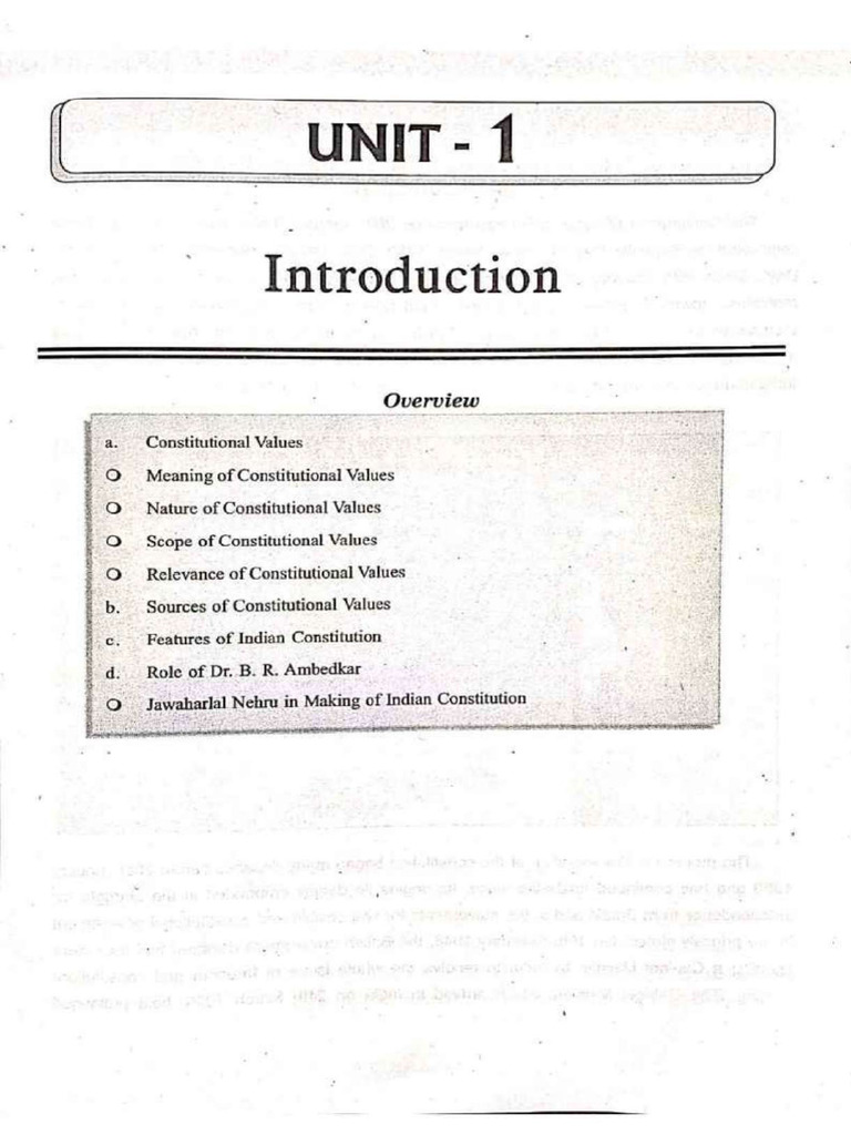 Constitutional Values (OCR) | PDF | South Asia | Political Charters