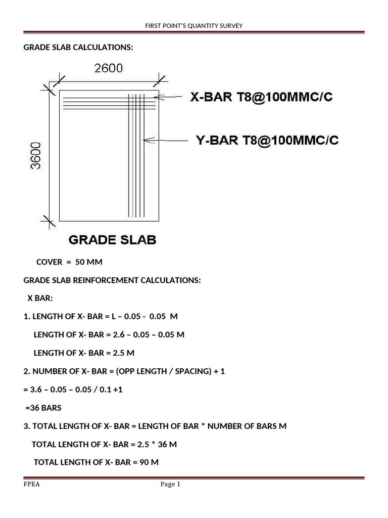 Grade Slab Reinforcement Guide | PDF