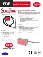High Energy Arc Igniter Catalogue | PDF | Ignition System | Capacitor