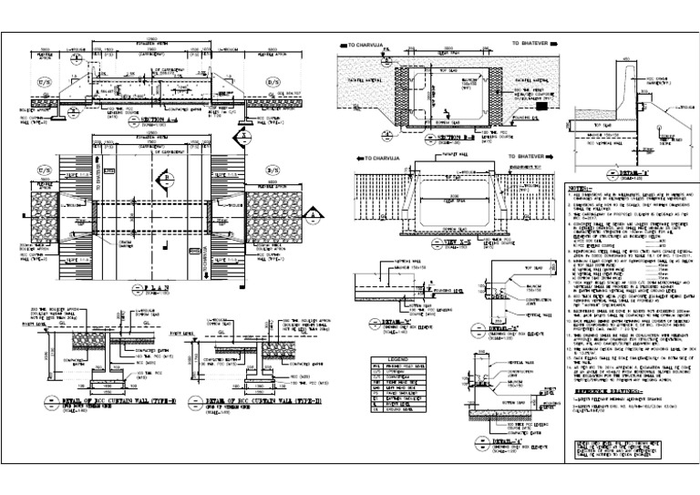 Single Box Culvert - 97+205 No Fill (-) - Sh. 1 of 1 | PDF