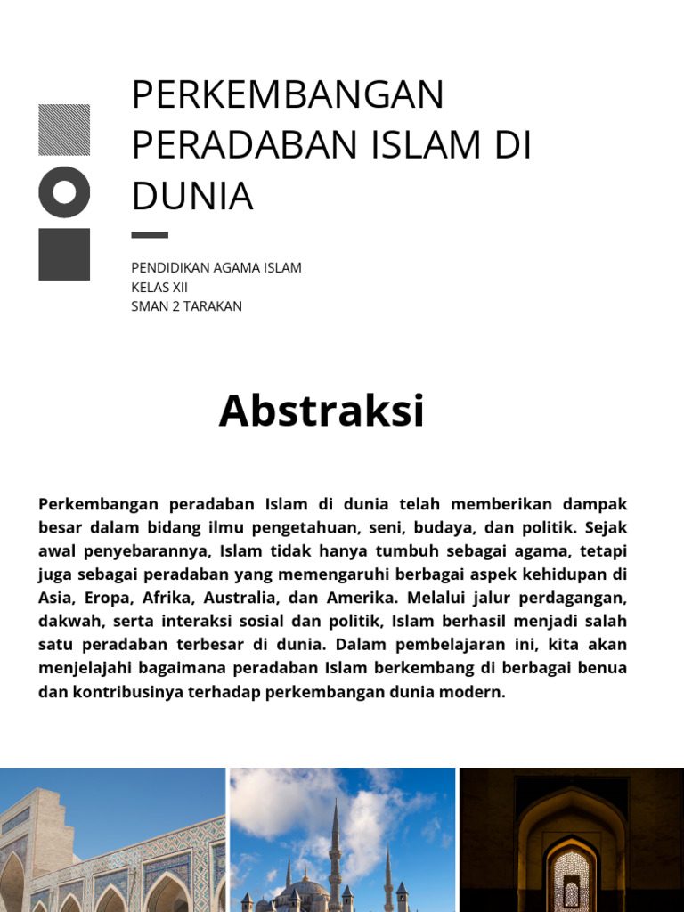 Perkembangan Peradaban Islam Global | PDF