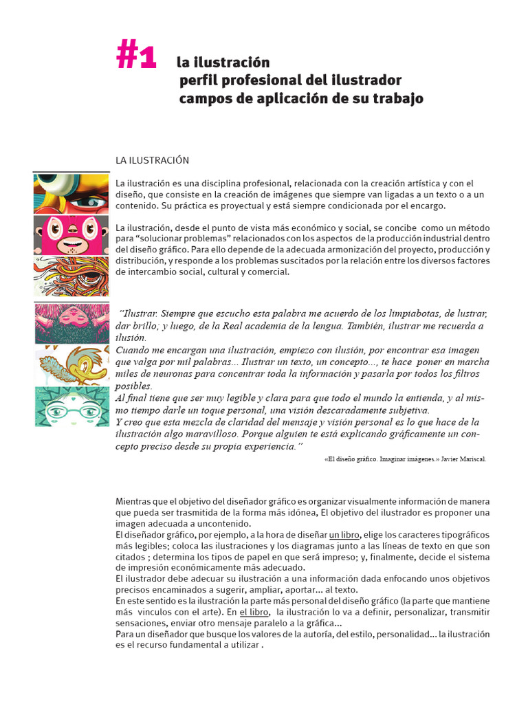 Tema ILUS Y PERFIL... | PDF | Diseño gráfico | Publicación