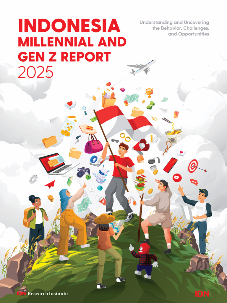Indonesia Millennial & Gen Z Report 2025 | PDF | Cost Of Living | Woman