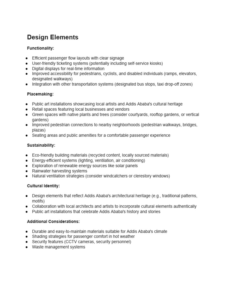 Design Elements | PDF