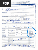 Sample Filled Claim Form | PDF | Insurance | Hospital