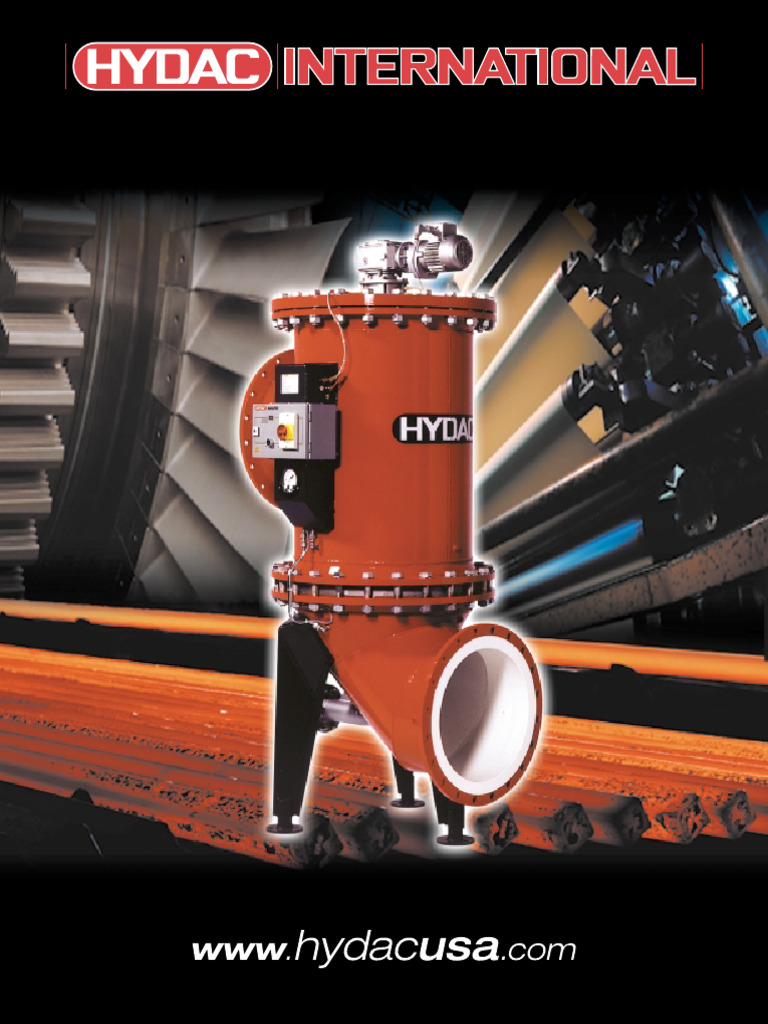 Hydac Self Clean Filter Rf3 | PDF | Filtration | Valve