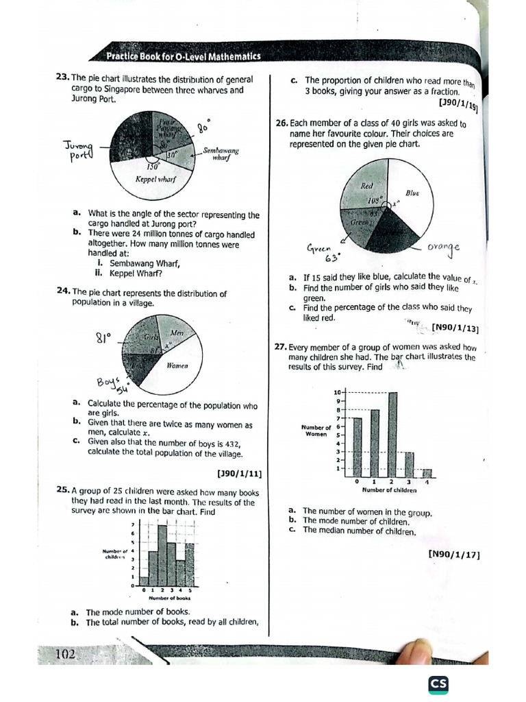 Statistics Worksheet 1 | PDF