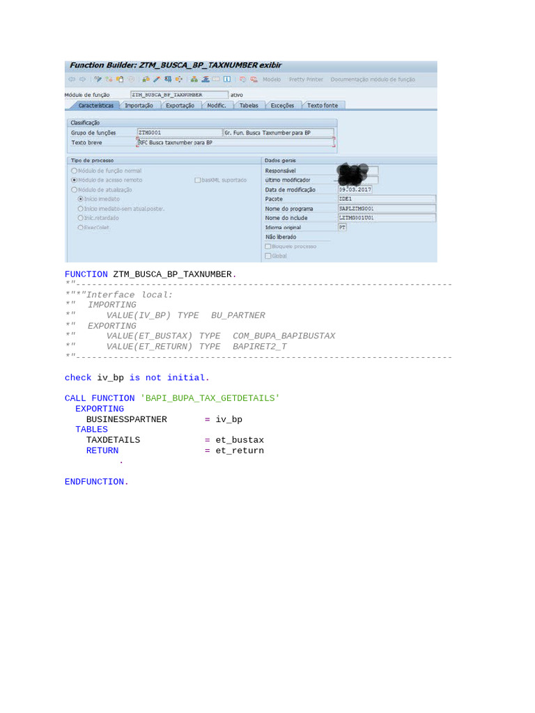 Function Busca Tax Number BP | PDF | Computers