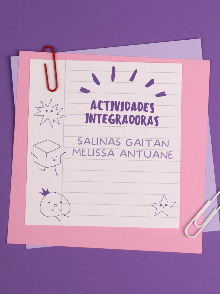 Actividades Integradoras Pdf Habilidades De Estudio Pensamiento