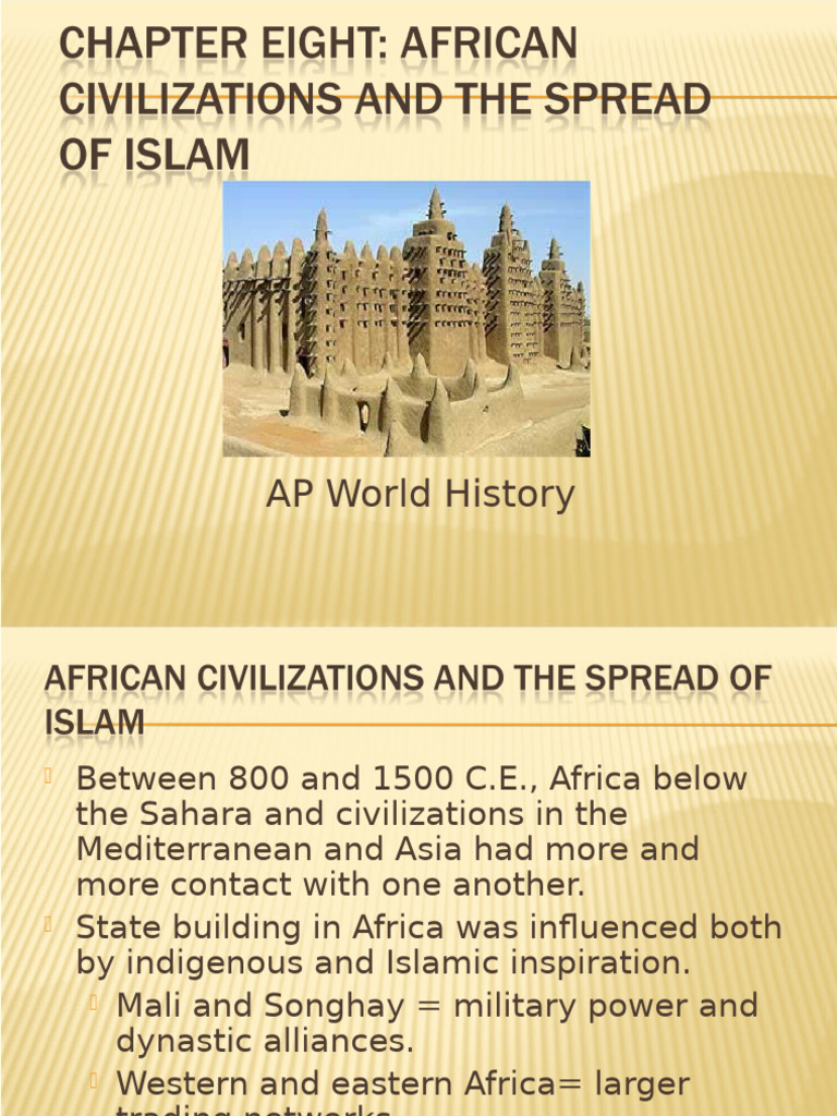 Chapter 8 Powerpoint | PDF | Africa