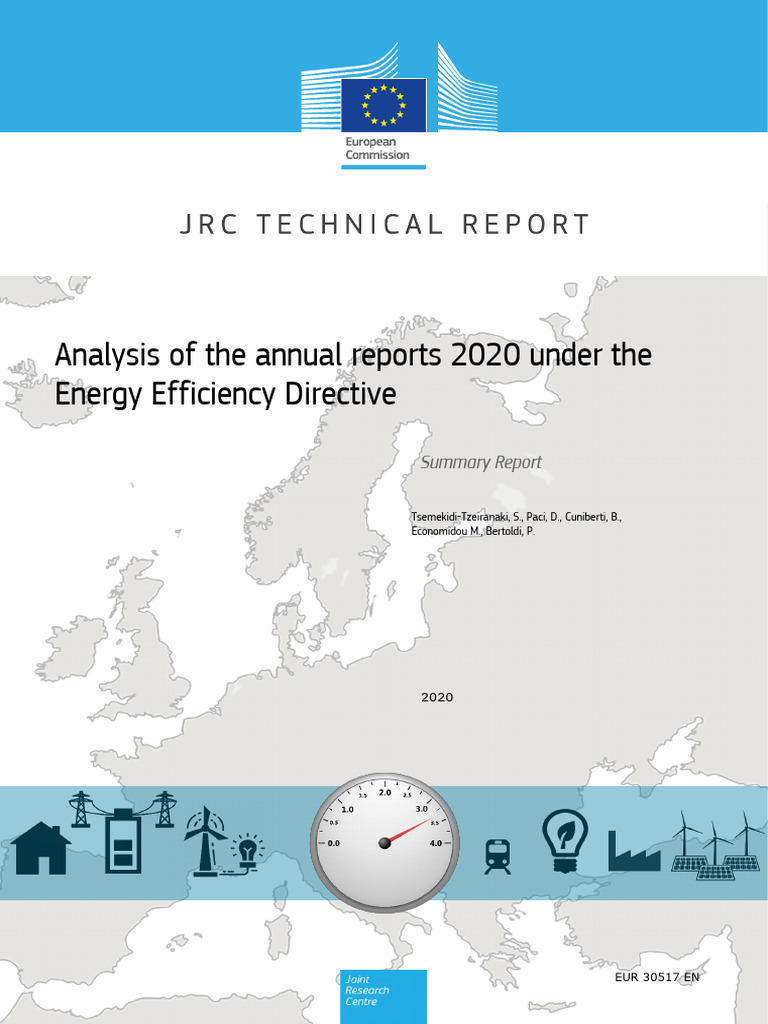 Analysis of The Annual Reports 2020 Under The energy-KJNA30517ENN | PDF ...