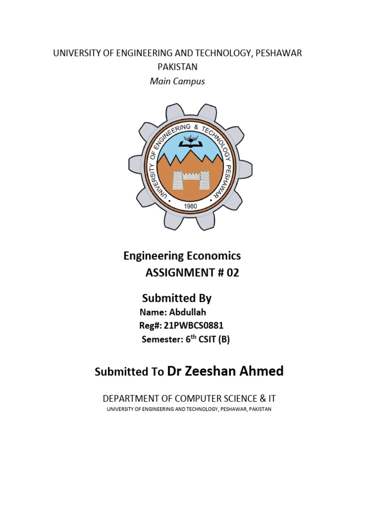 21pwbcs0881 - EE - Assignment 2 | PDF