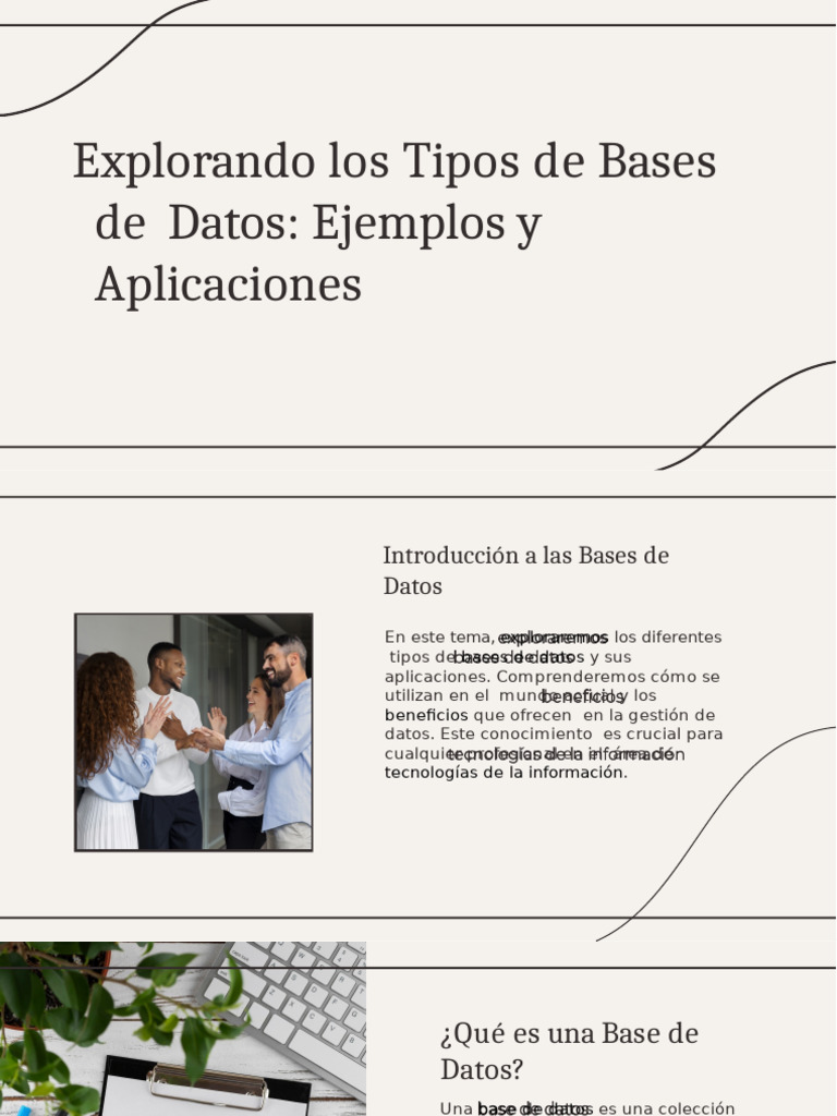 Explorando Los Tipos de Bases de Datos Ejemplos y Aplicaciones ...