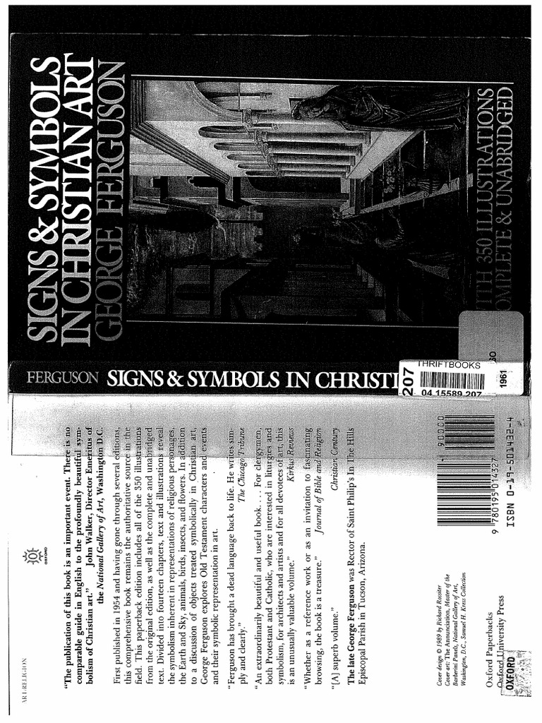 Ferguson, George. Signs and Symbols in Christian Art, 1954 | PDF
