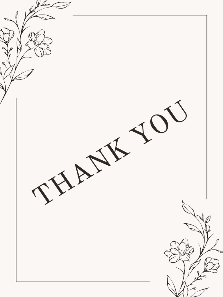Beige Floral Notes Page Border | PDF