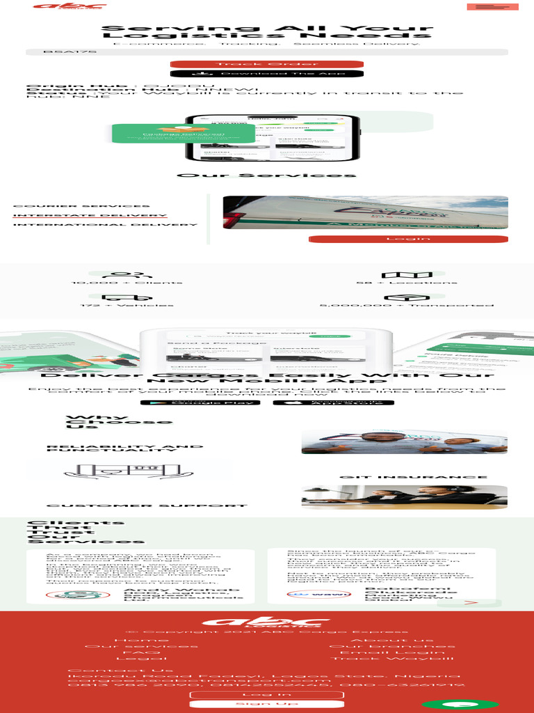 ABC Cargo Express | PDF | Service Industries