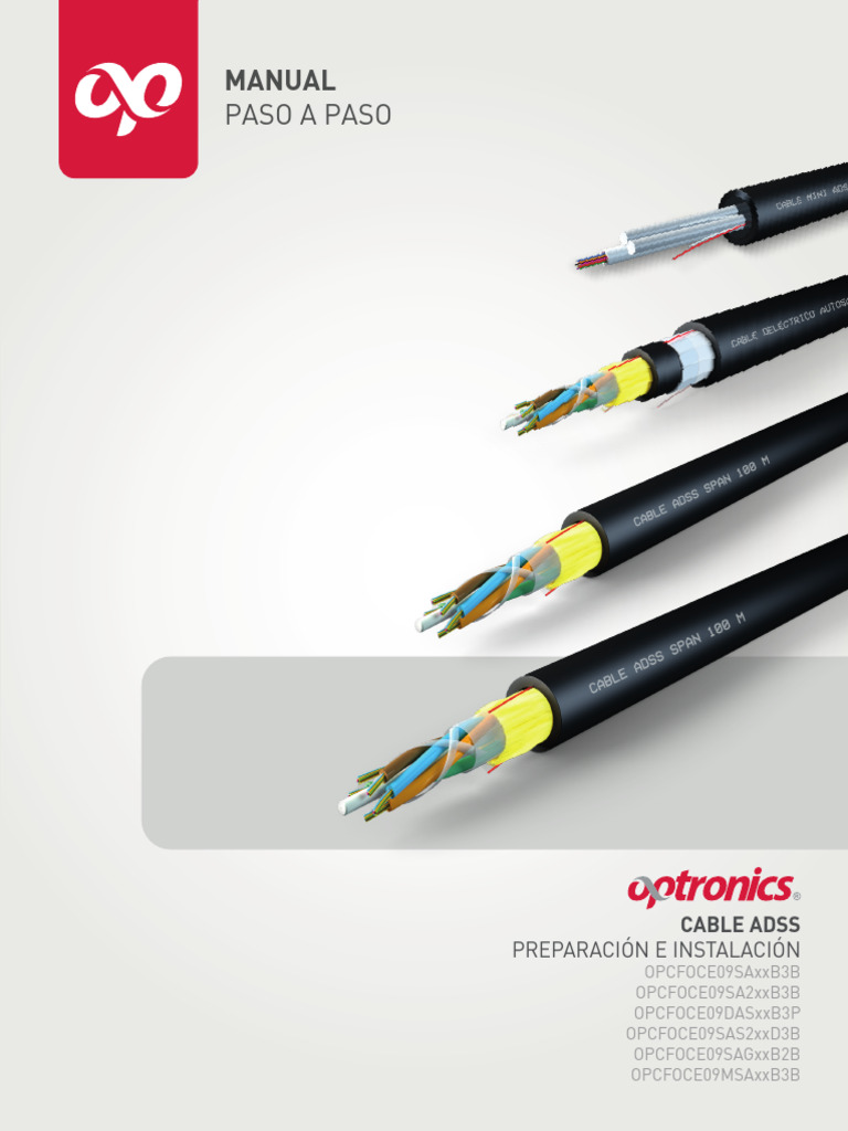 Manual Paso A Paso Preaparacion e Instalación de Cable ADSS | PDF | Bienes manufacturados