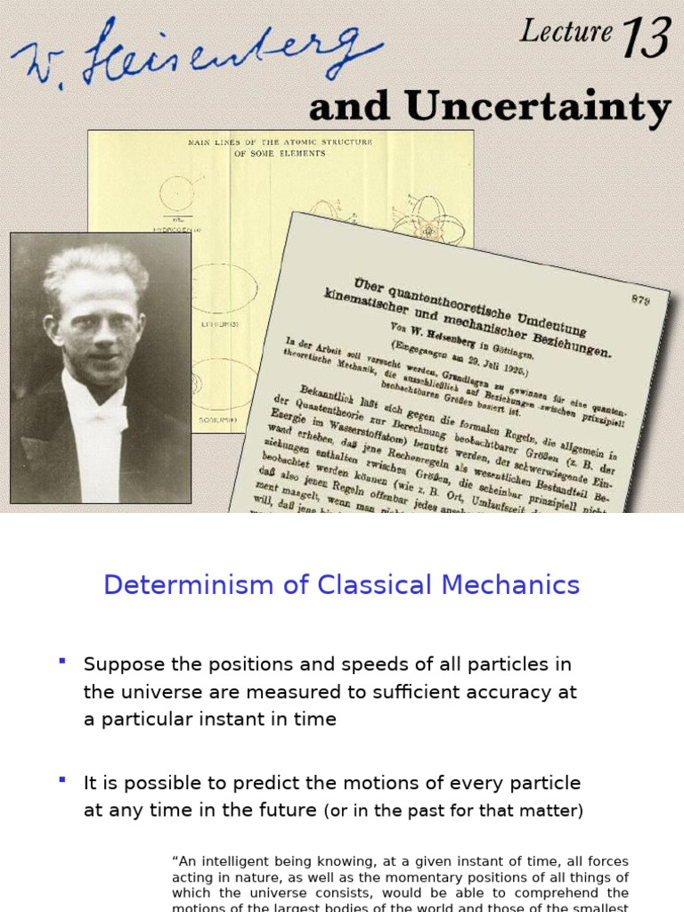 Heisenberg Uncertainty | PDF | Uncertainty Principle | Electron