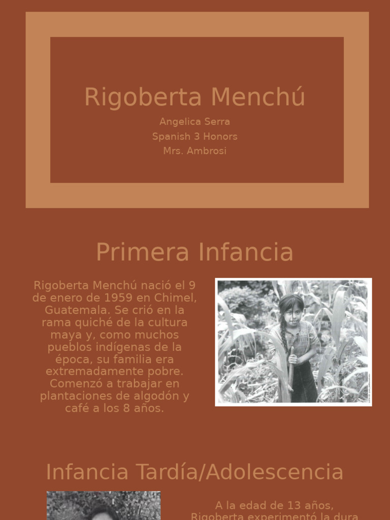 Rigoberta Menchu | PDF | Religión y espiritualidad