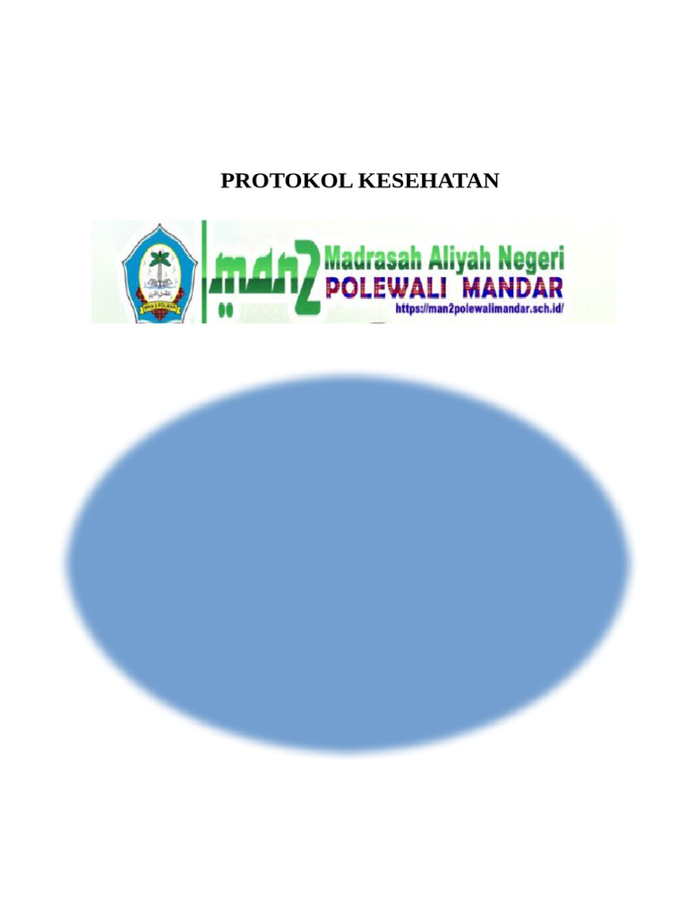 1.c. PROTOKOL KESEHATAN MAN 2 POLMAN | PDF