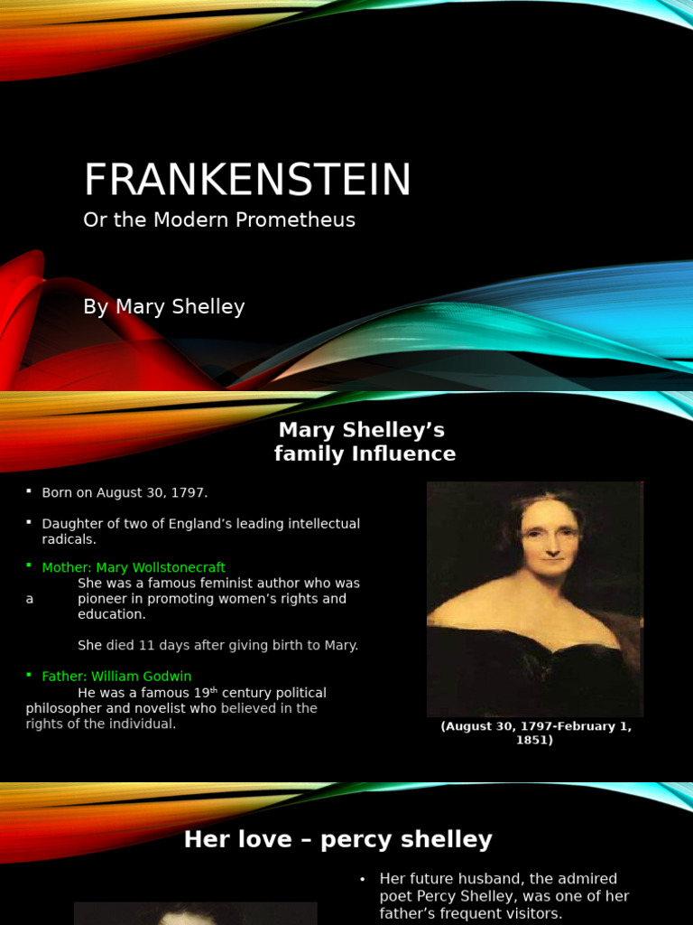 Mary Shelley's Frankenstein Overview | PDF | Frankenstein | Mary Shelley