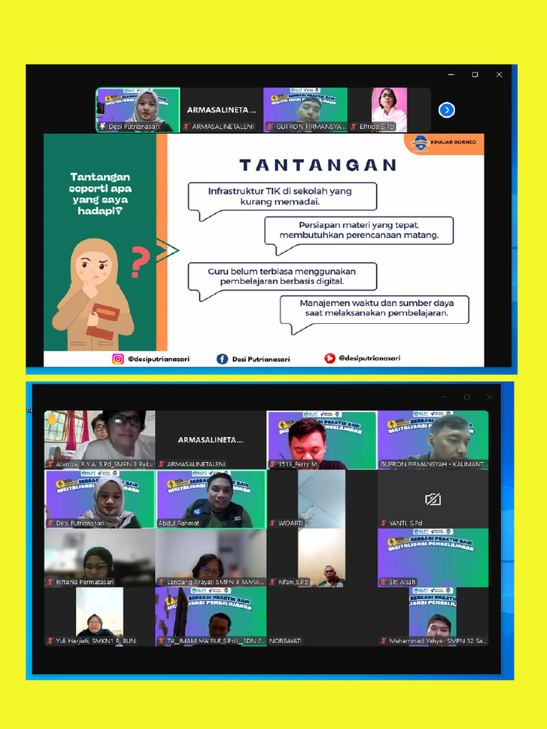 Berbagi Praktik Baik Digitalisasi Pembelajaran 4 Juli 2024 | PDF