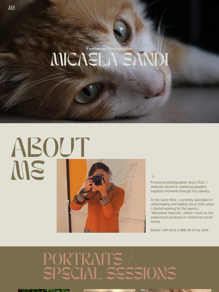 M.sandi Portfolio (Photographer) | PDF