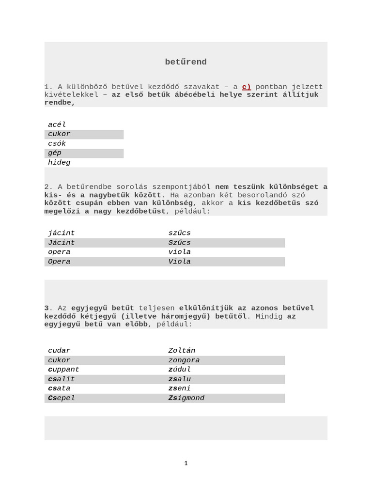 Nyelvtan Témazáró | PDF