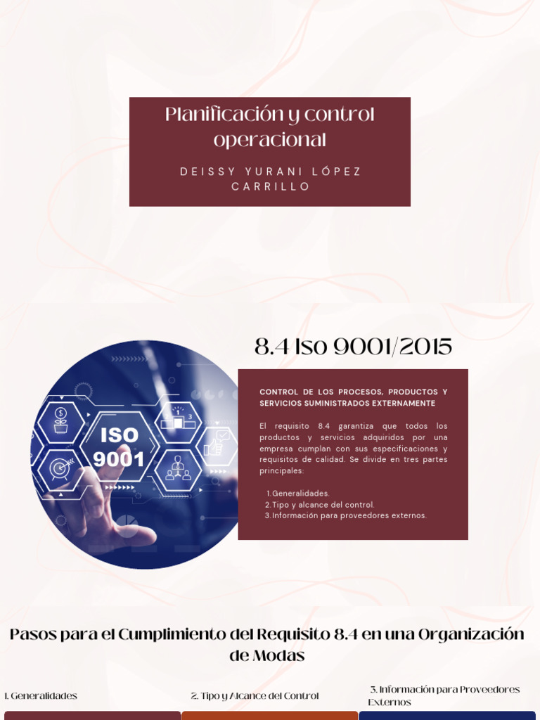 Planificación y Control Operacional | PDF | Calidad (comercial) | Business