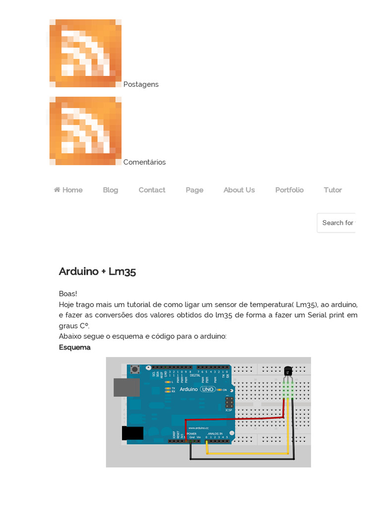 Arduino + Lm35 - Electronic Piece | PDF | Computadores