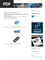 Monitorando Temperatura e Umidade Com o Sensor DHT11 - FilipeFlop | PDF | Arduino | Byte