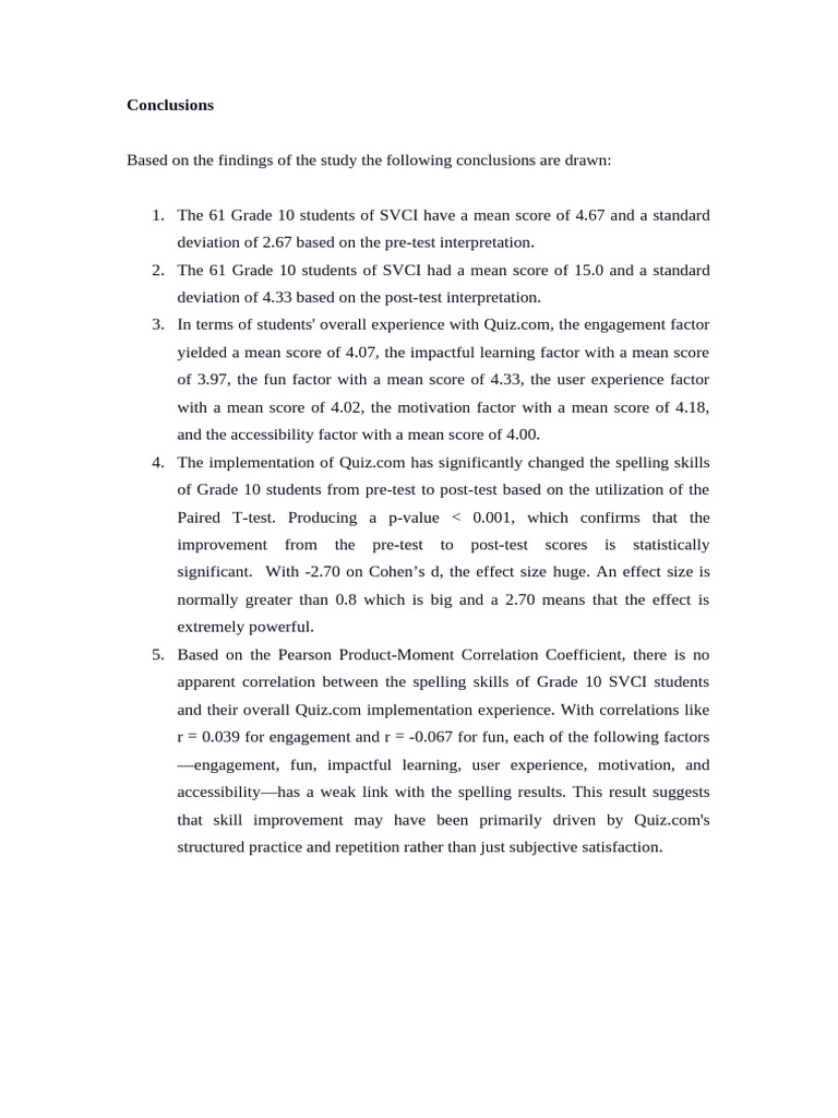 Conclusions Udal Action Reserach | PDF