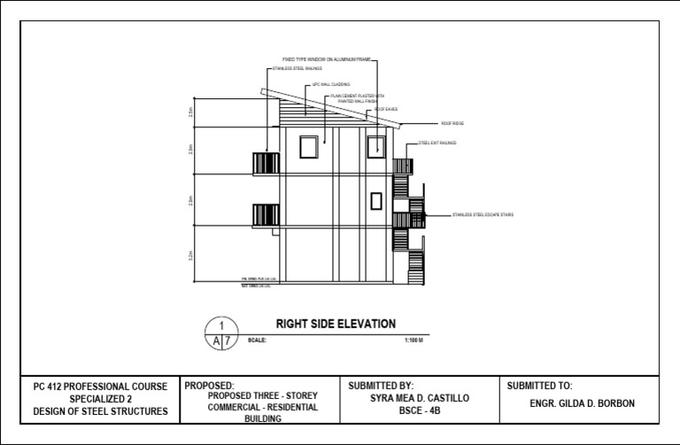 A7 - Right Elev | PDF