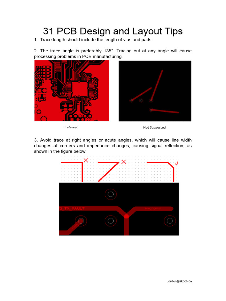 PCB Design and Layout Tips | PDF | Printed Circuit Board ...