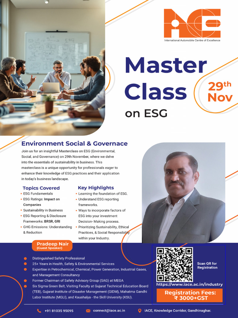 ESG - MasterClass 29th Nov | PDF