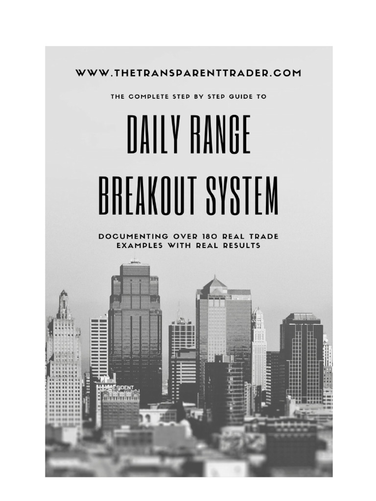 Daily Range Break Out | PDF | Order (Exchange) | Private Sector