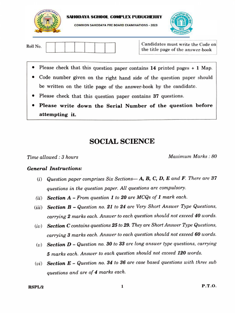 10th Social Science Set 2 | PDF | Jawaharlal Nehru | Plantation
